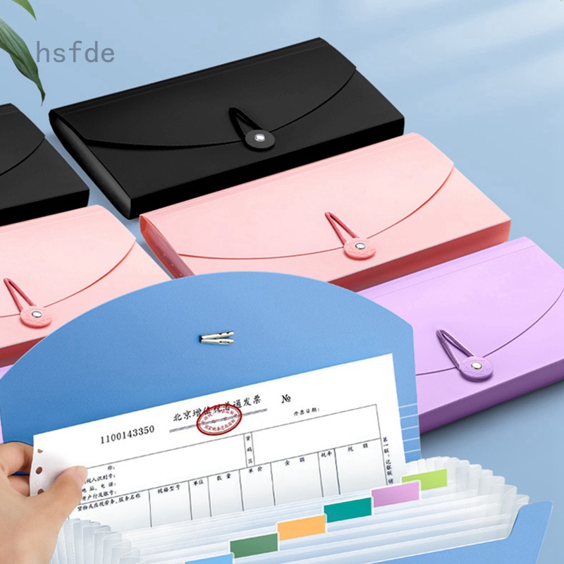 Jual Akordeon File Organizer Expanding File Folder Storage Folder ...