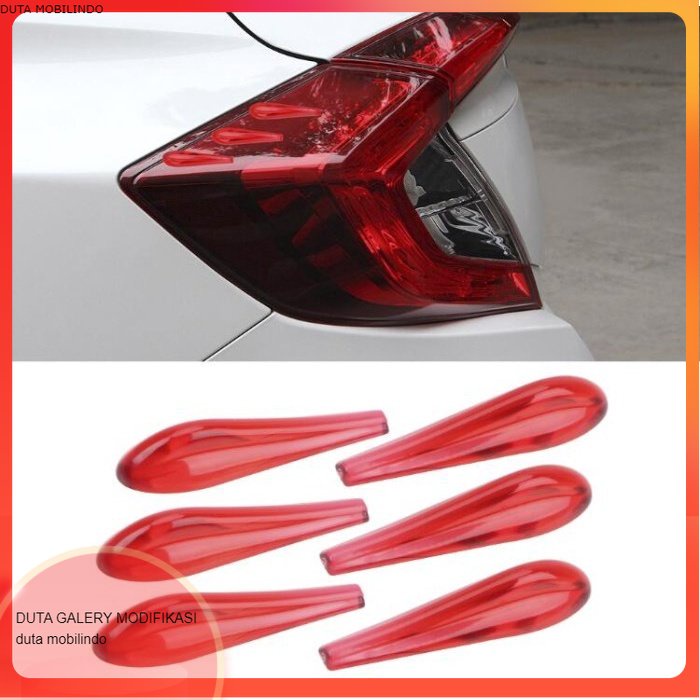 Jual 03 Car Spoiler Airflow Sticker for Hyundai Creta I10 I20 Duraflex ...