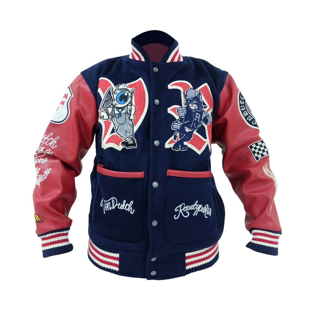 Jual Von Dutch X Rawtype Jacket Varsity | Shopee Indonesia