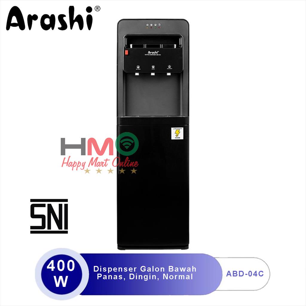 Jual Dispenser Arashi Galon Bawah ABD 04 Panas Dingin Normal Bottom ...