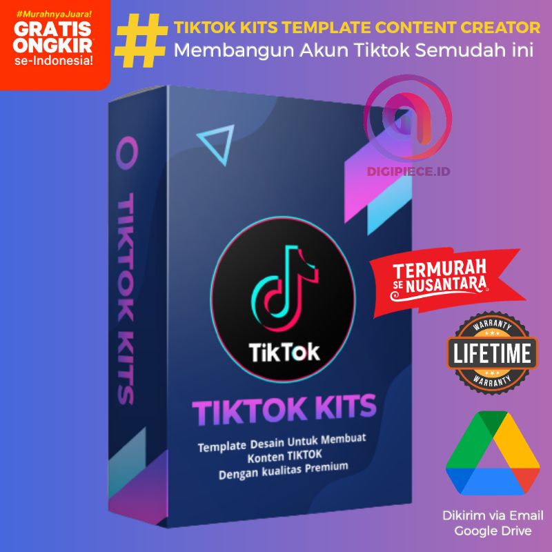 Jual Beli 2 gratis 1 TOOL DIGITAL 300 TEMPLATE TIKTOK KITS VERSE ...