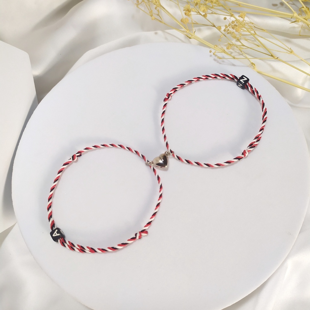Jual (TRIDATU INISIAL)Gelang Tridatu Couple Magnet 2pcs Pria Wanita ...