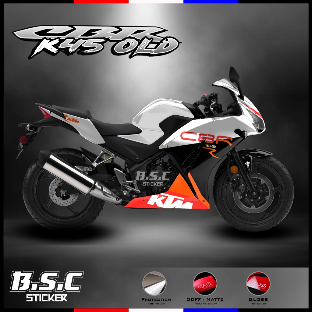 Jual Sticker Decal FULL BODY CBR K45 old CBR Lokal Motif KTM Livery ...