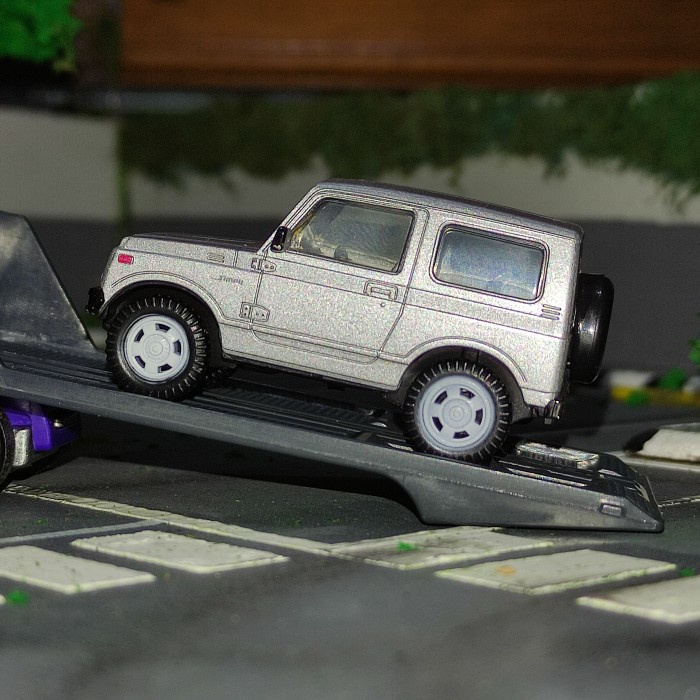 Jual TERBARU TERLENGKAP Aoshima Suzuki Jimny SJ30 Silver ORIGINAL | Shopee Indonesia