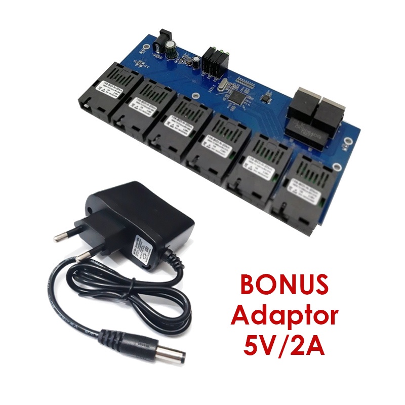 Jual FO - PCB Board 2 RJ45 6 SC FO Ethernet Converter Bonus Adaptor ... Jual FO - PCB Board 2 RJ45 6 SC FO Ethernet Converter Bonus Adaptor ...