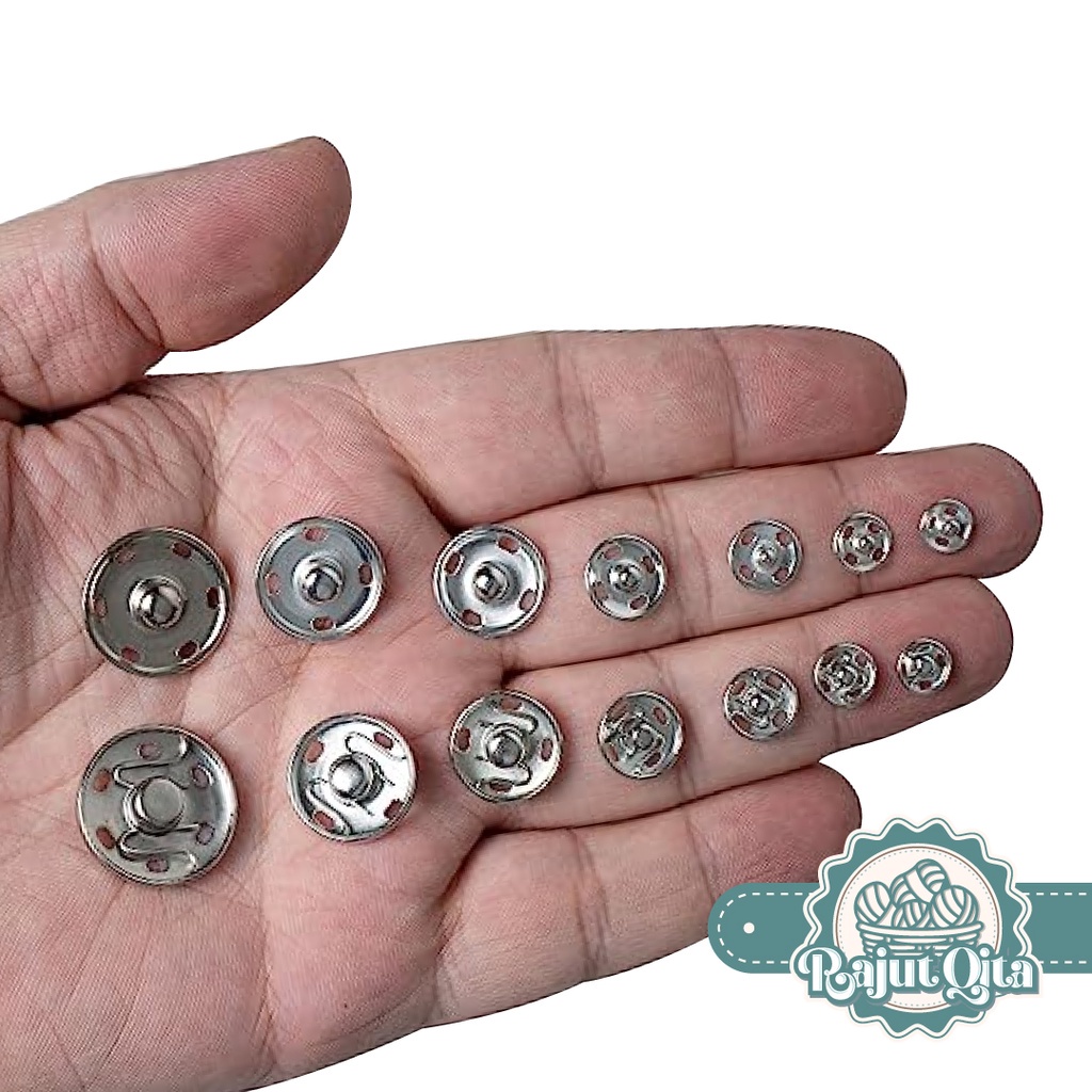 Jual Kancing Cetik / Cetet / jepret Lembar KECIL BESAR TERLENGKAP ...