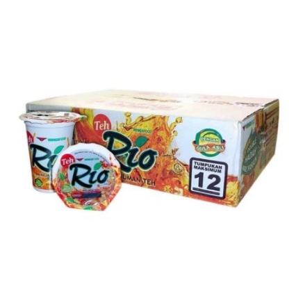 Jual TEH RIO 1 DUS ISI 24 CUP | Shopee Indonesia