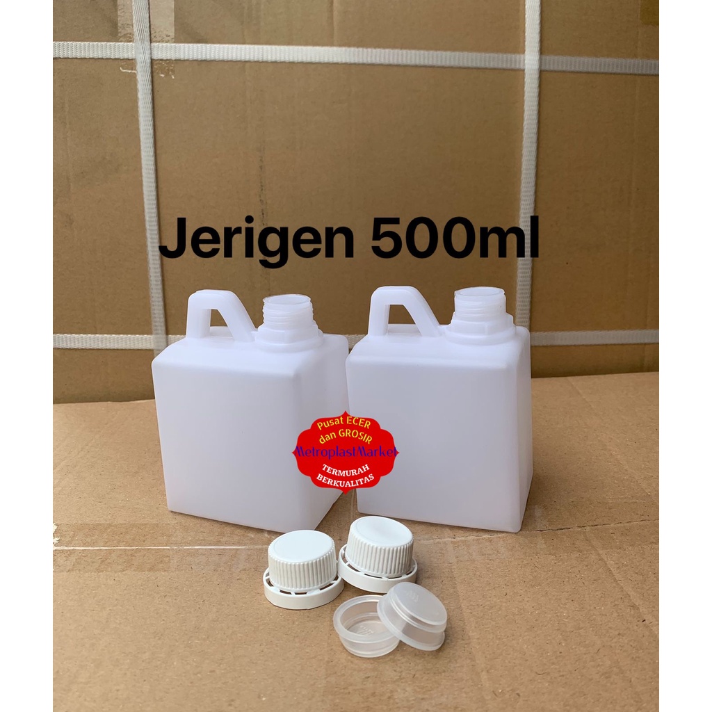 Jual Jerigen jrigen SEGEL 500 ml 500ml jerigen 1/2 kg jrigen 500ml ...