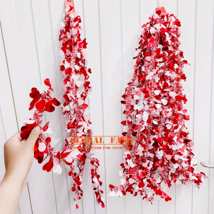 Jual Slinger Merah Putih LOVE / Hiasan Rumbai dekorasi 17 Agustus HUT ...