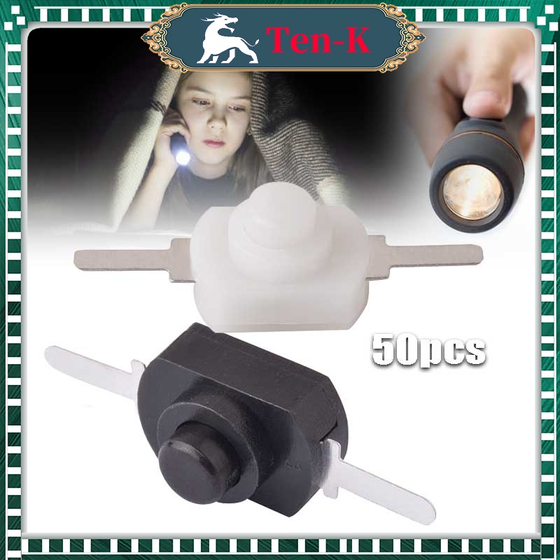 Jual Saklar Senter Kecil 2 Kaki Self Locking Push On Off Switch Dc ...