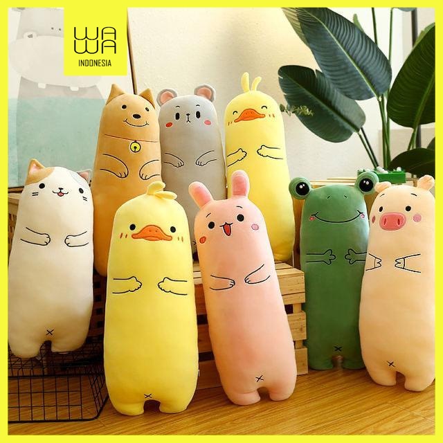 Jual WAWA BONEKA 60cm Boneka Guling Karakter Binatang/Boneka Guling ...