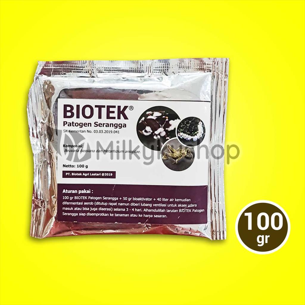 Jual BIOTEK PATOGEN SERANGGA 100 GRAM PESTISIDA HAYATI | Shopee Indonesia
