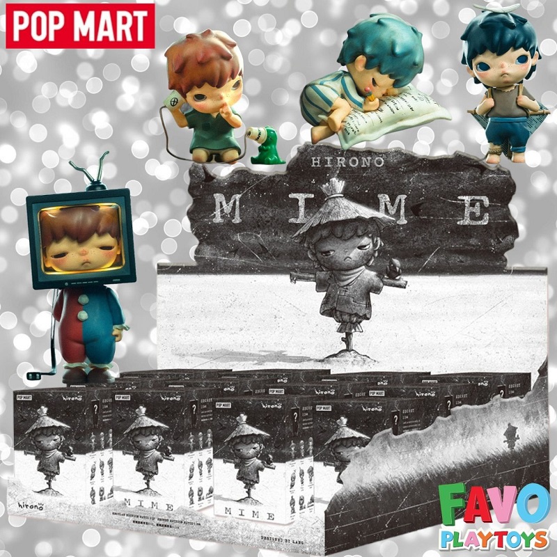 Jual POP MART Hirono Mime Series - FULL SET 12 PCS Blind Box Figure ...