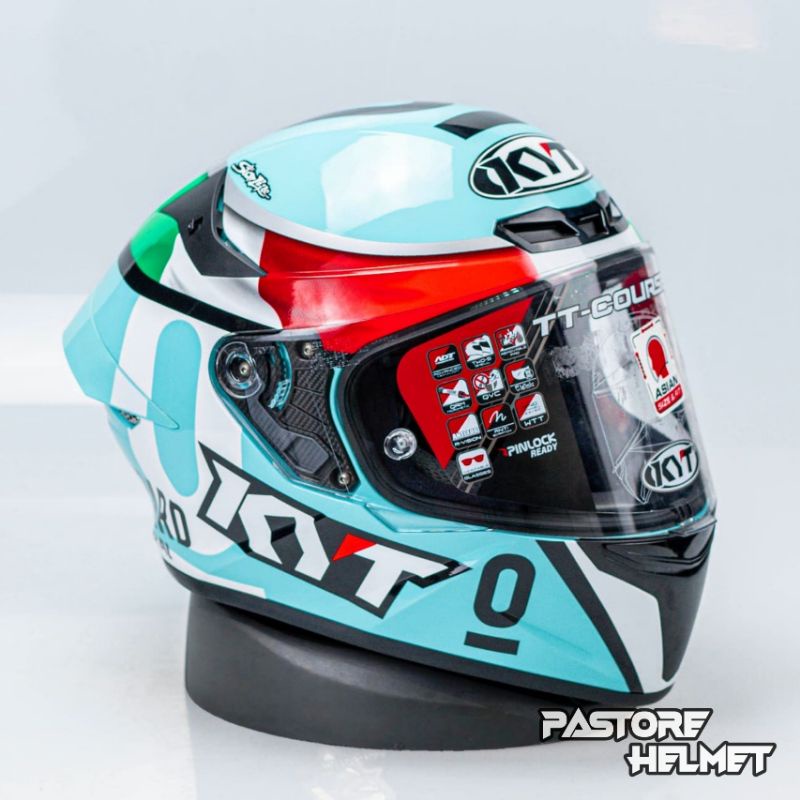 Jual Helm KYT TT Course Dalla Porta Leopard / TTC Dalla Porta / Produk Original KYT | Shopee ...
