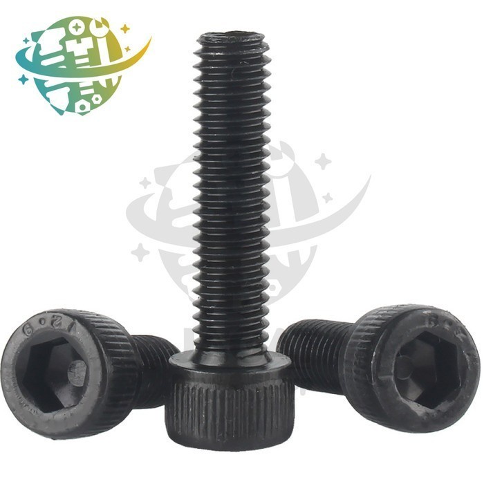 Jual Baut L M4x20 Baja Hitam Carbon Hex Head Socket Full Drat Grade 12.9 | Shopee Indonesia