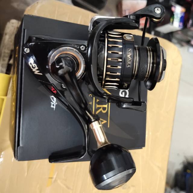 Jual Reel Maguro Navara Pilihan 3000 4000 6000 body metal | Shopee Indonesia