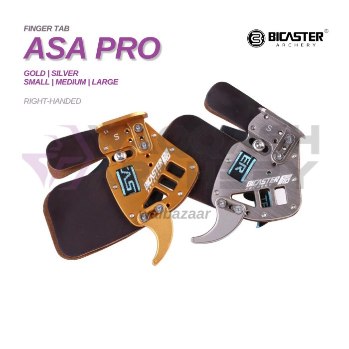 Jual BICASTER ASA PRO FINGER TAB CORDOVAN LEATHER Recurve | Shopee ...