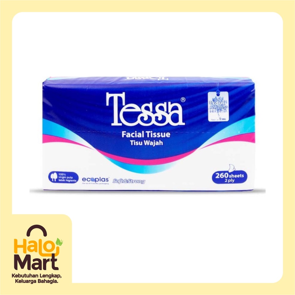Jual Tessa Facial Tissue [260 Sheets] | Shopee Indonesia