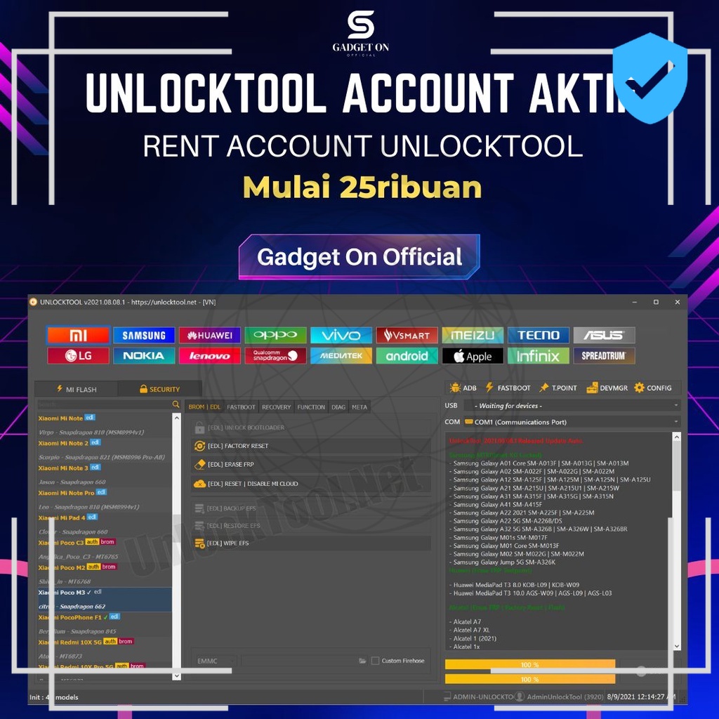 Jual Unlock Tool Account Unlock Tool Rent Account Unlock Tool Account ...