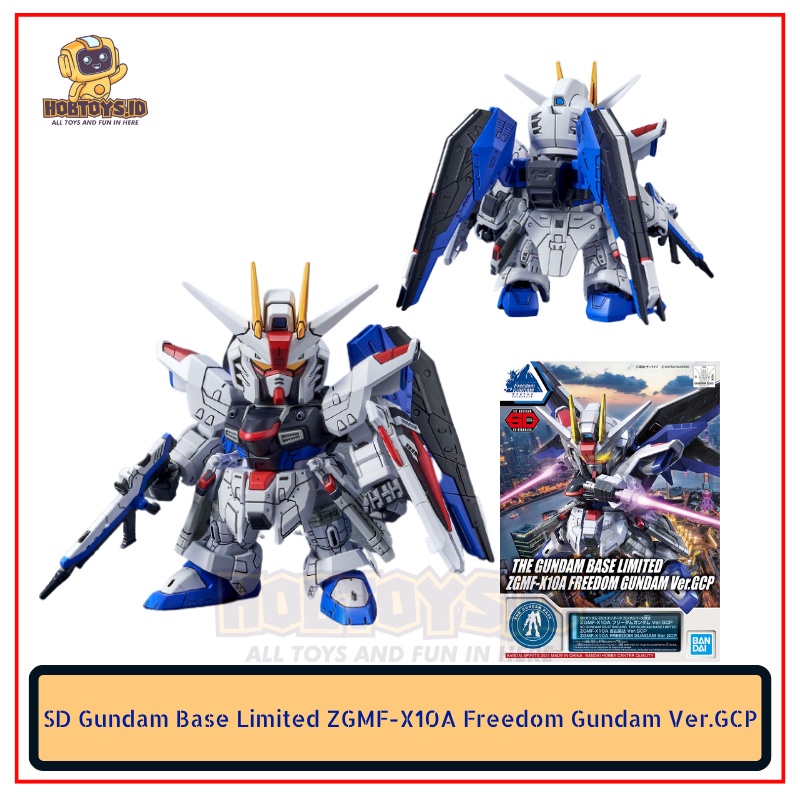 Jual SD EX-STANDARD GUNDAM BASE LIMITED ZGMF-X10A FREEDOM GUNDAM Ver.GCP | Shopee Indonesia