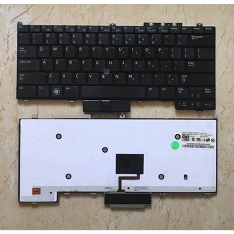 Jual PREORDER Used laptop keyboard for DELL Latitude E4300 KR737 0KR737 ...