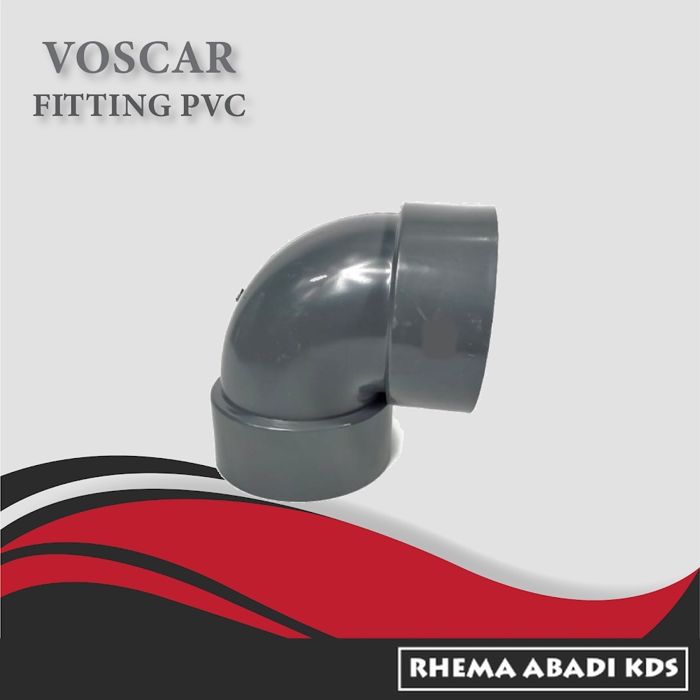 Jual Fitting Sambungan Pralon Pipa Pvc - Knee / Keni / Elbow / L - 1 1/ ...