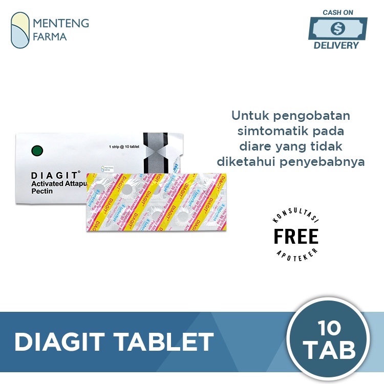 Jual Diagit 10 Tablet - Obat Diare | Shopee Indonesia