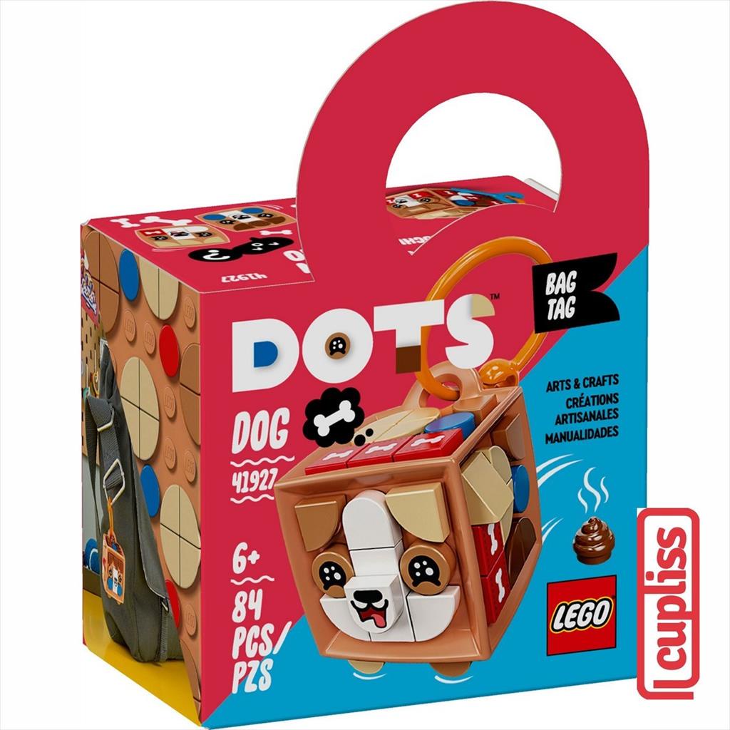 Jual LEGO Original Dots Polybag 41927 Bag Tag Dog Cupliss KG | Shopee ...