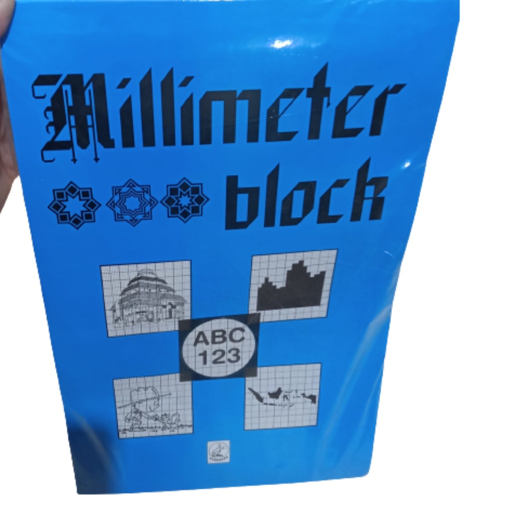 Jual KANGGURU MILIMETER BLOCK F4 / BUKU ARSITEK / BUKU KOTAK KOTAK ...