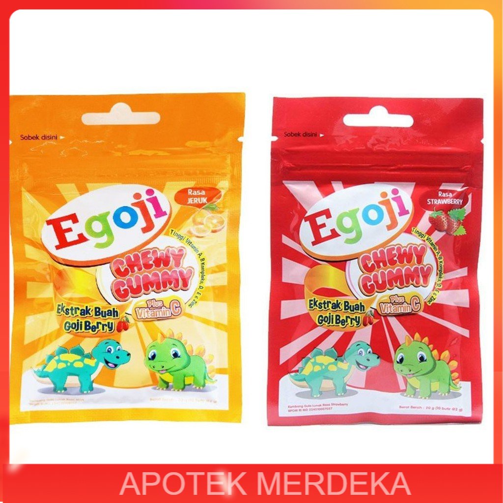 Jual Egoji chewy gummy vitamin C / Egoji Chewy Gummy ( Isi 10 butir ...