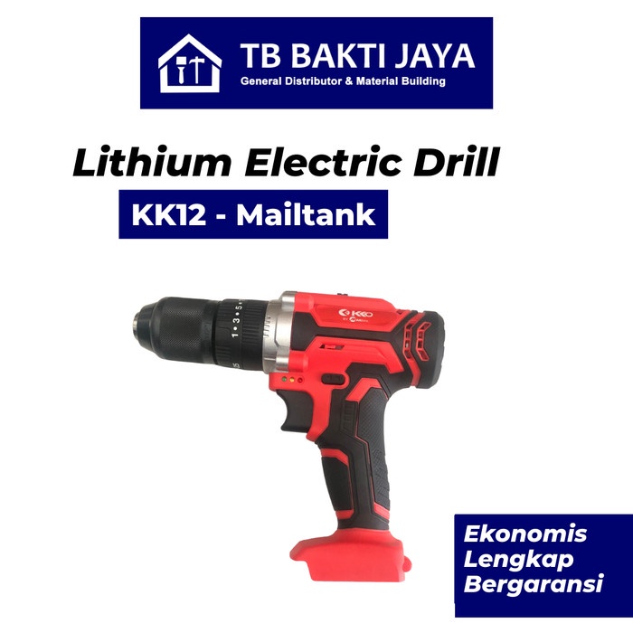 Jual Mesin Bor Cordless Electric Drill Mailtank KK12 KKO | Shopee Indonesia
