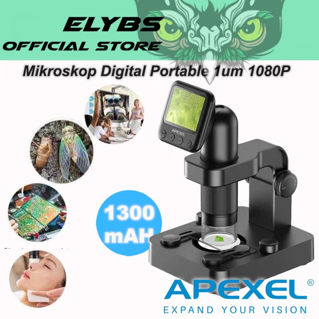 Jual Mikroskop Digital Portable Foto Video 200X LCD TFT 1080P ...