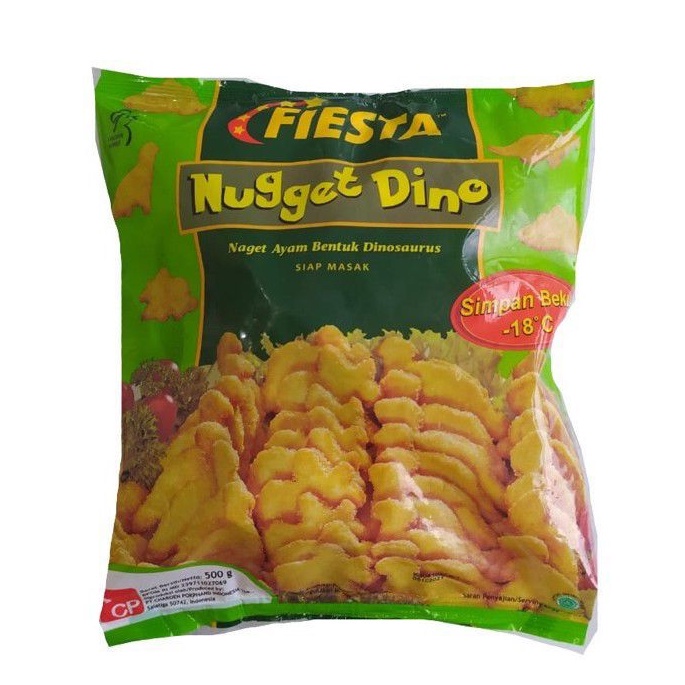 Jual Fiesta Chicken Nugget Dino 500gr | Shopee Indonesia