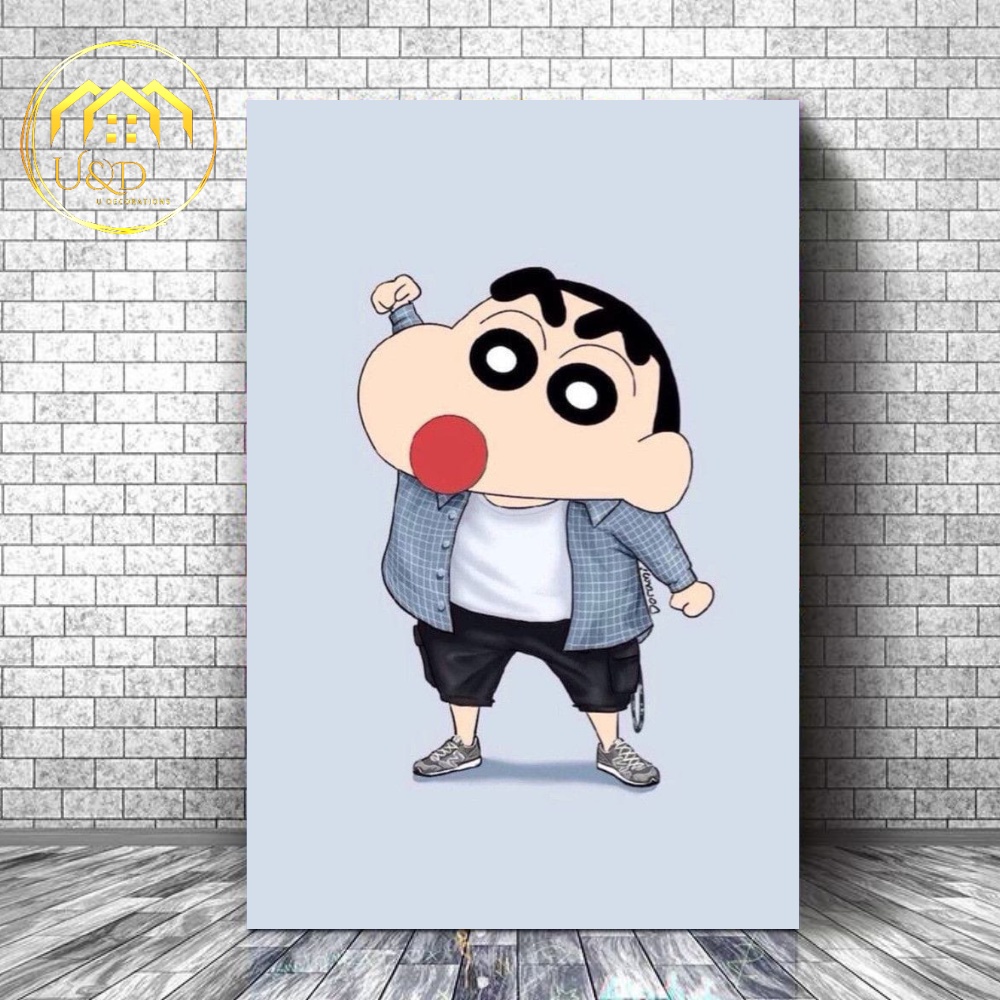 Jual POSTER KAYU SHINCHAN - POSTER SHINCHAN - POSTER DINDING ANIME ...