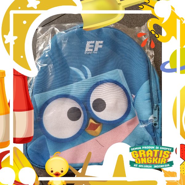 Jual Tas Anak Backpack EF Small Stars level 4/ Versi terbaik | Shopee ...