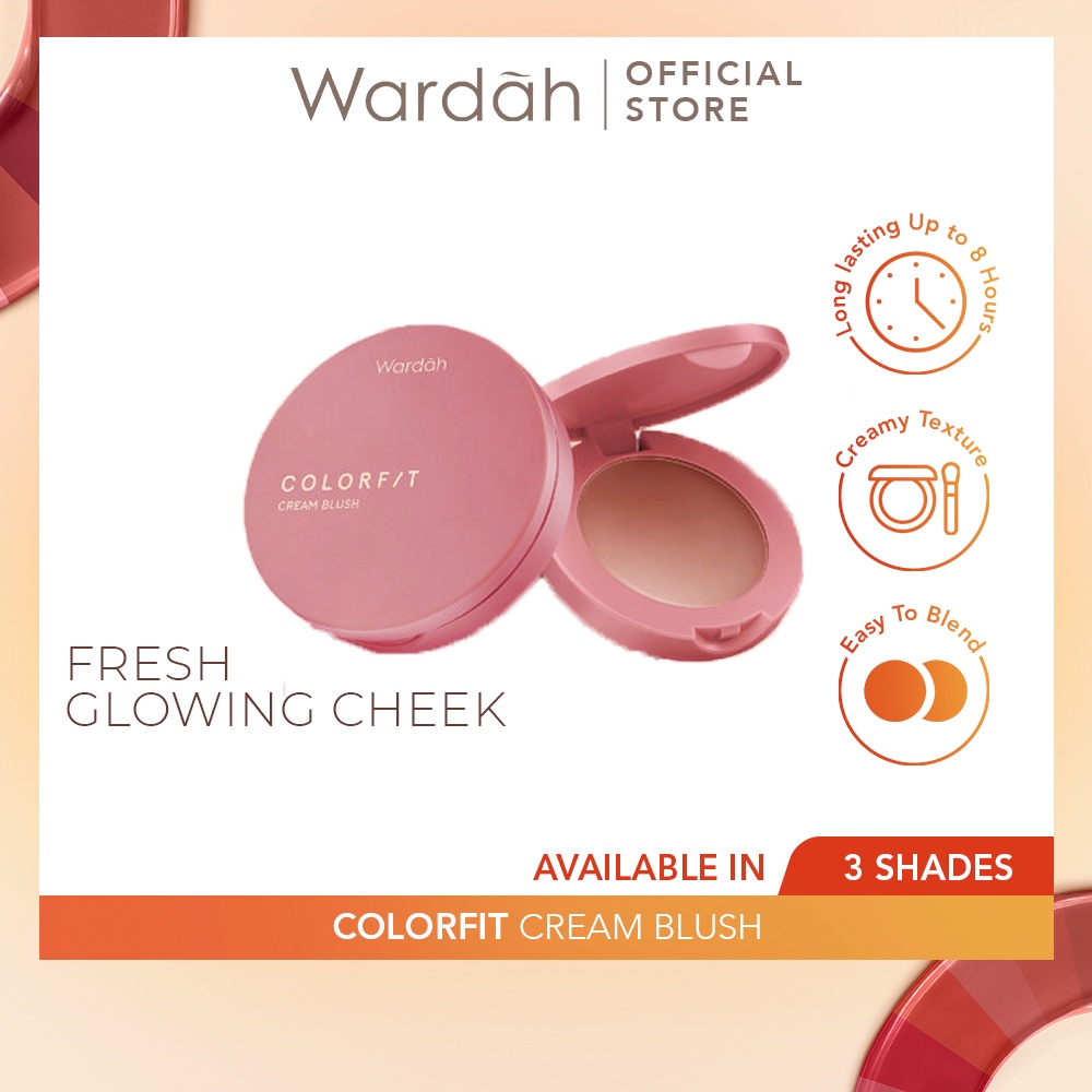 Jual Wardah Colorfit Cream Blush | Shopee Indonesia