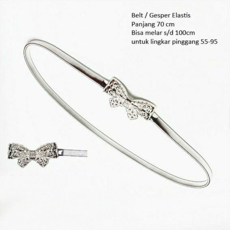 Jual Model terbaru ikat pinggang wanita melar elastis model korean ...