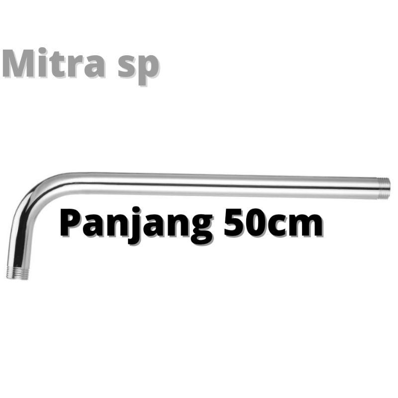 Jual pipa wall shower tanam atas bracket sower gantung tanpa bobok ...