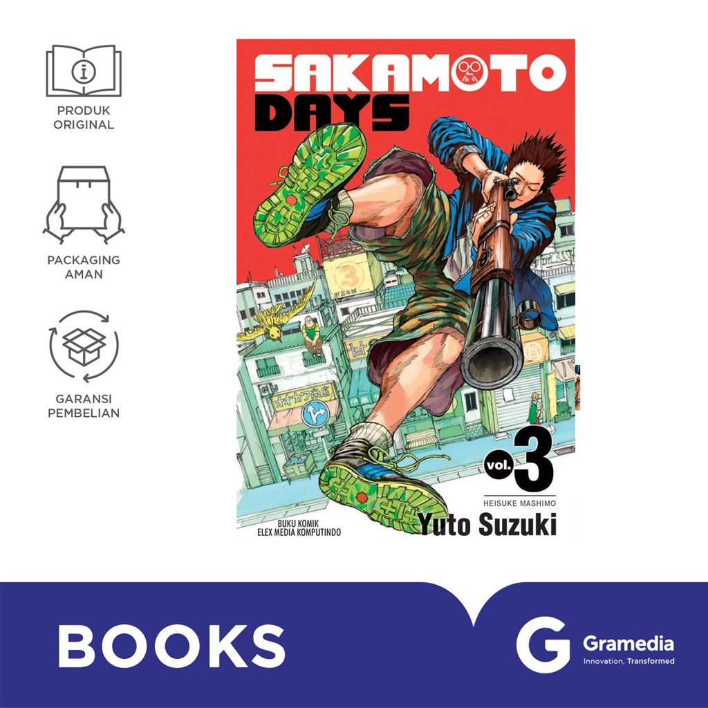 Jual Sakamoto Days 03 (Yuto Suzuki) | Shopee Indonesia