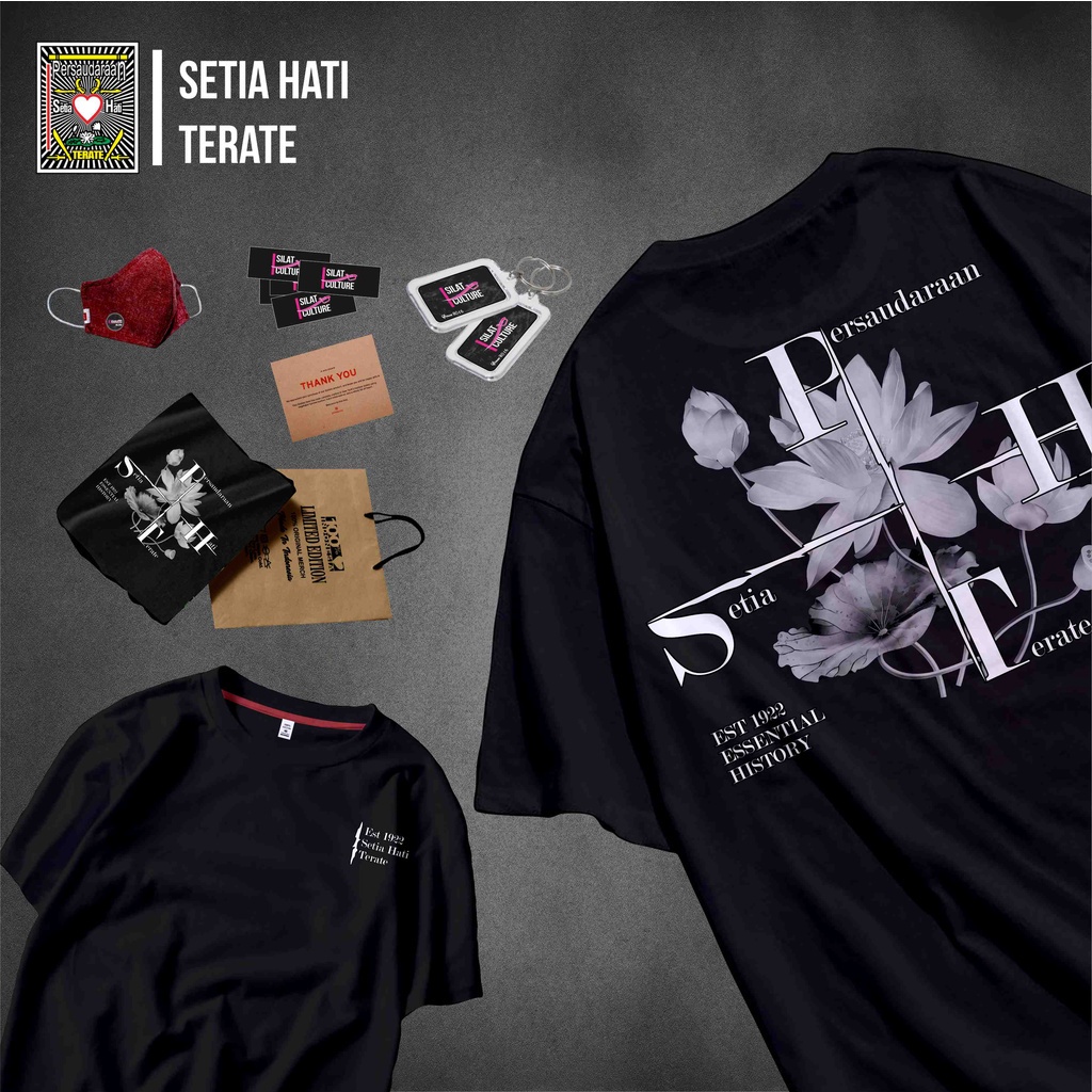 Jual KAOS PSHT TERATE DISTRO SETIA HATI RAJA TEGA PUNKSHTER TERJAL Kode ...