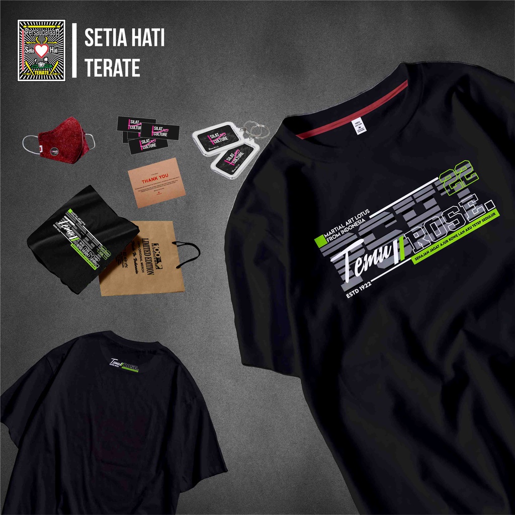 Jual KAOS PSHT TERATE DISTRO SETIA HATI RAJA TEGA PUNKSHTER TERJAL Kode ...