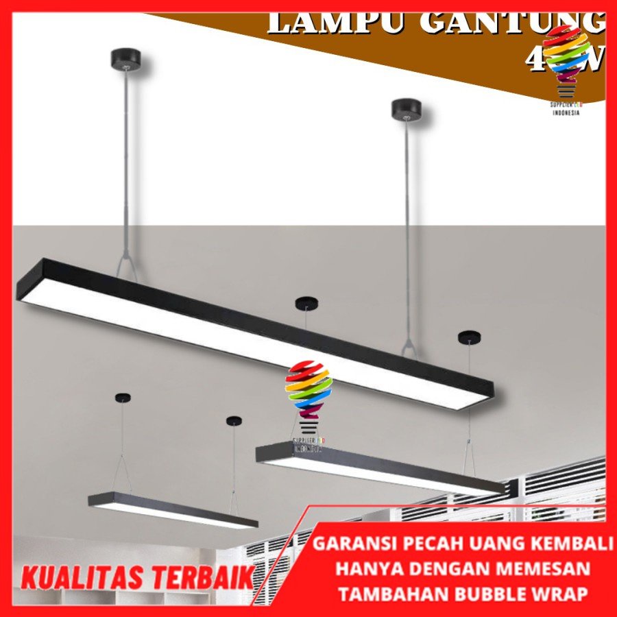 Jual LAMPU GANTUNG LED LAMPU PLAFON OFFICE HANGING LAMP / LAMPU KANTOR ...