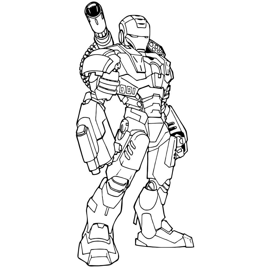 Jual Gambar Mewarnai ~ ROBOT/ Seketsa Lukis / Drawing Sketch / Sketsa ...