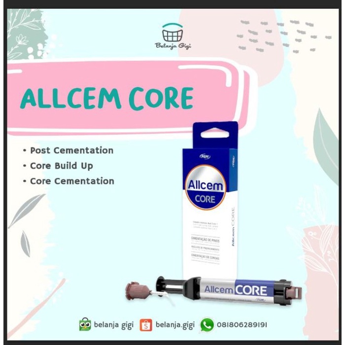 Jual allcem core Resin semen / Cement Resin / AllCem Core / Sementasi ...