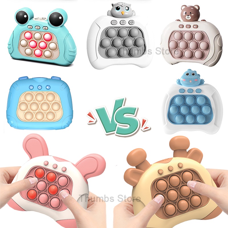Jual Anak Pop Push Bubble Pinch Game Fidget Toys Sensory Quick Push ...
