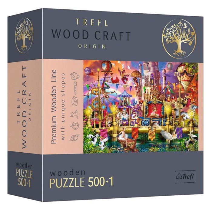 Jual Trefl Wood Craft Wooden Puzzle 500 Magical World 20156 | Shopee ...