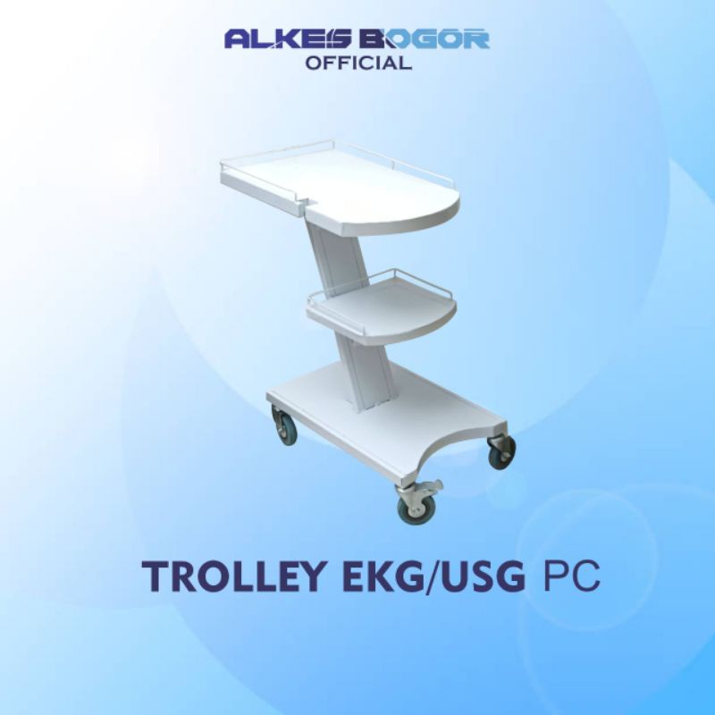 Jual Trolley Usg | Troli Medical Rumah Sakit | Trolly Besi Pc - RAMAWI ...
