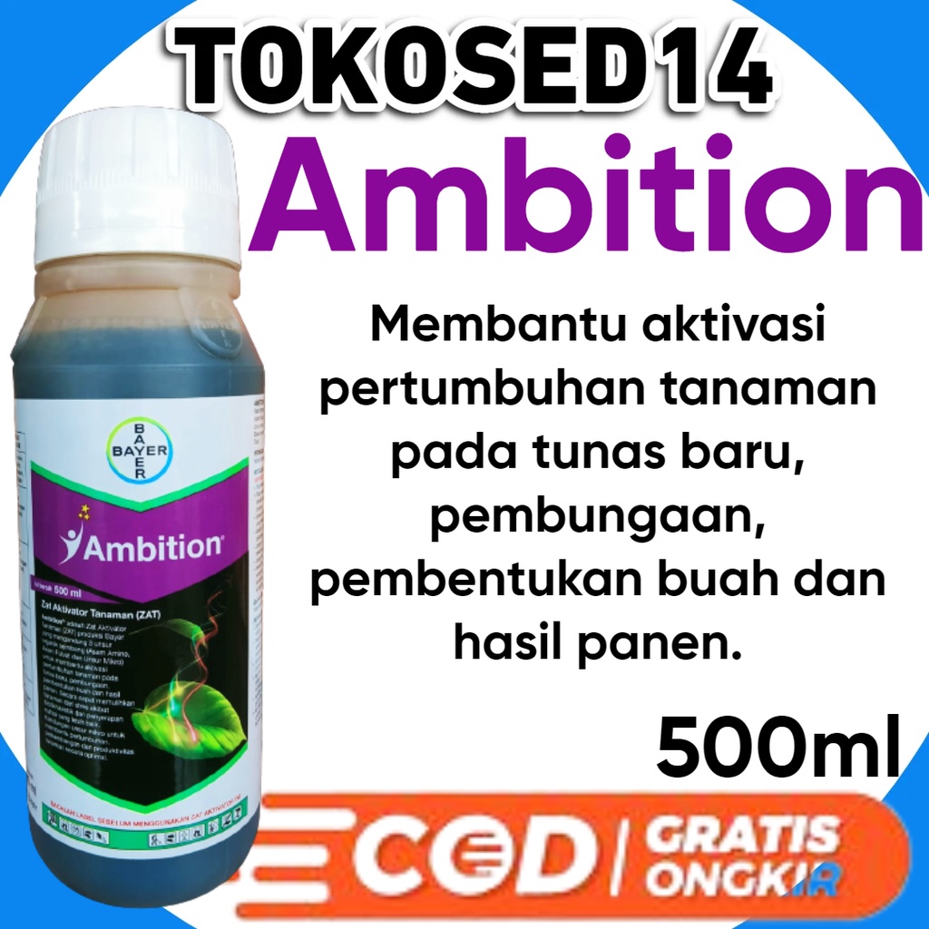 Jual Ambition 500 ml zat aktivator untuk semua tanaman asam amino ...