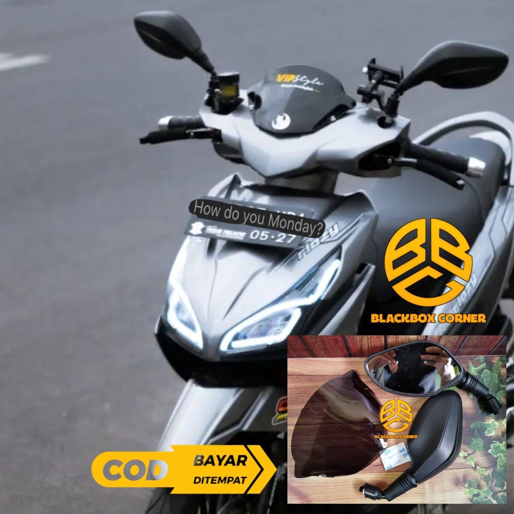 Jual PAKETAN VISOR VARIO 110 FI LED VISOR VARIO 110 INJEKSI VISOR VARIO ...