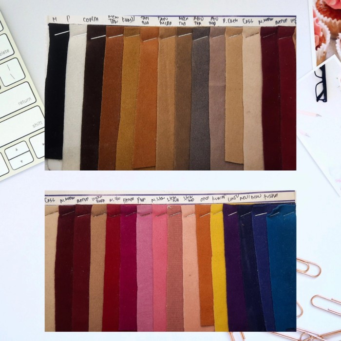 Jual Bahan Kain Double Suede/ Bahan Suede Dua Sisi - Tan | Shopee Indonesia